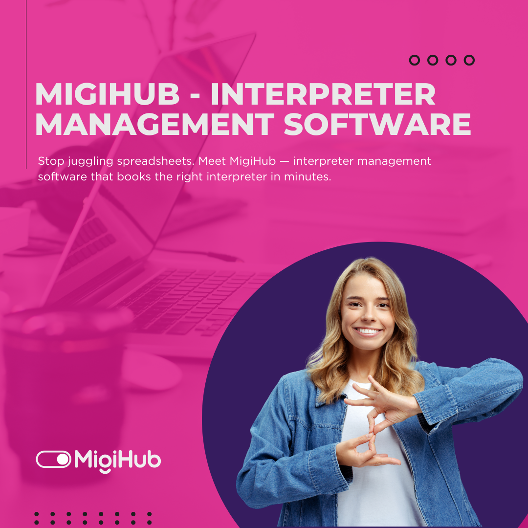 MigiHub Interpreter Management Software - MigiHub